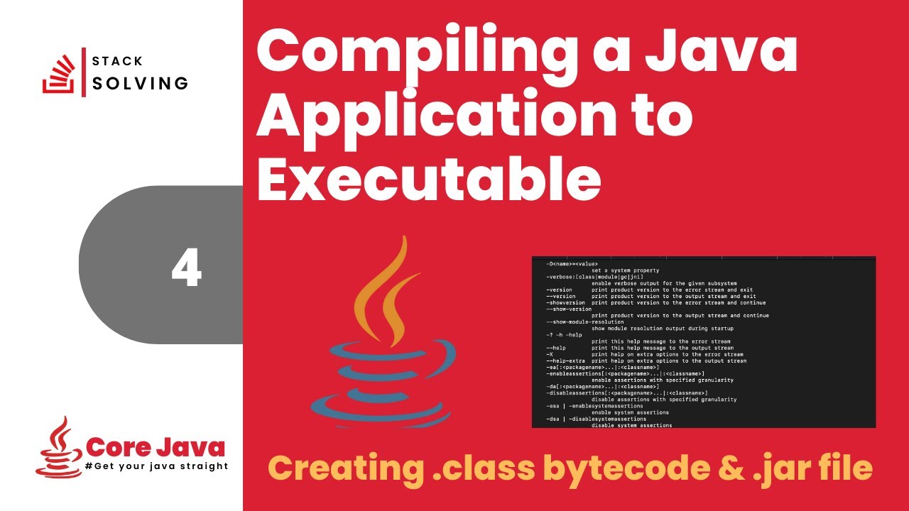 Compiling Java Application Into Executable Youtube