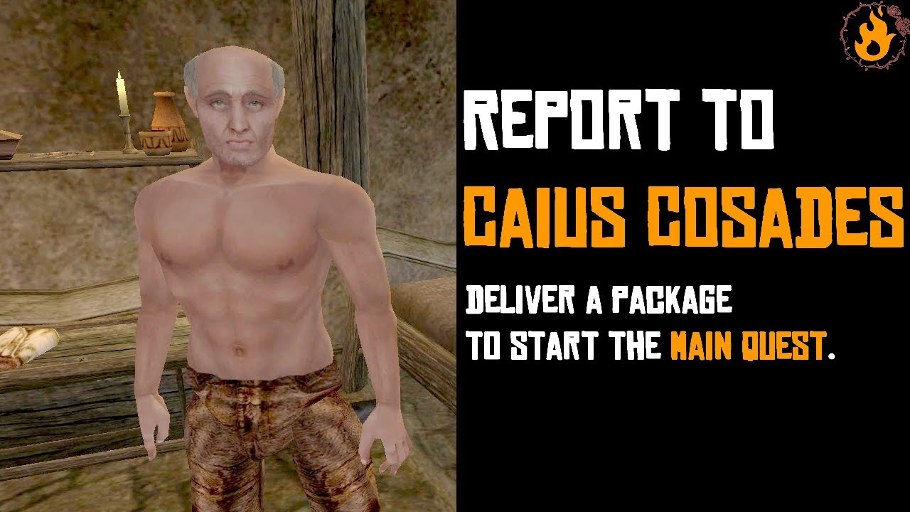 Report To Caius Cosades Main Quest Walkthrough Tes Iii Morrowind