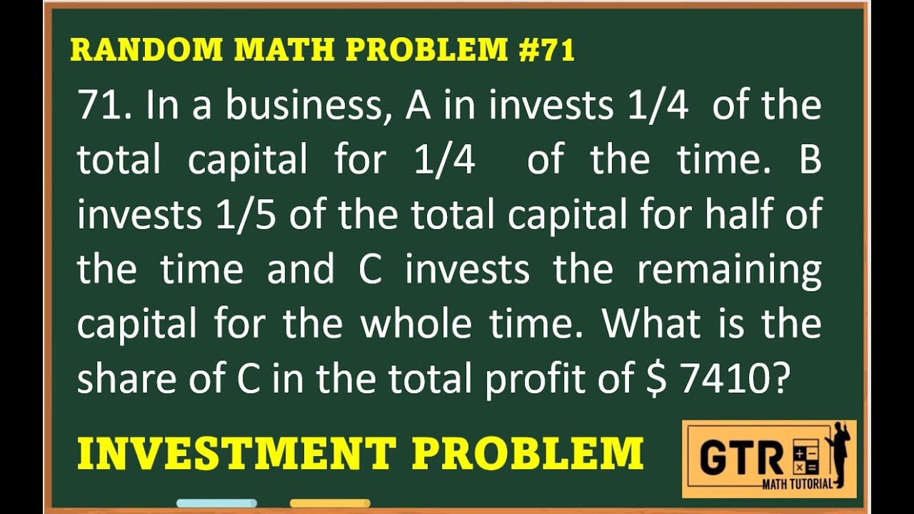Random Math Problem 71 Youtube