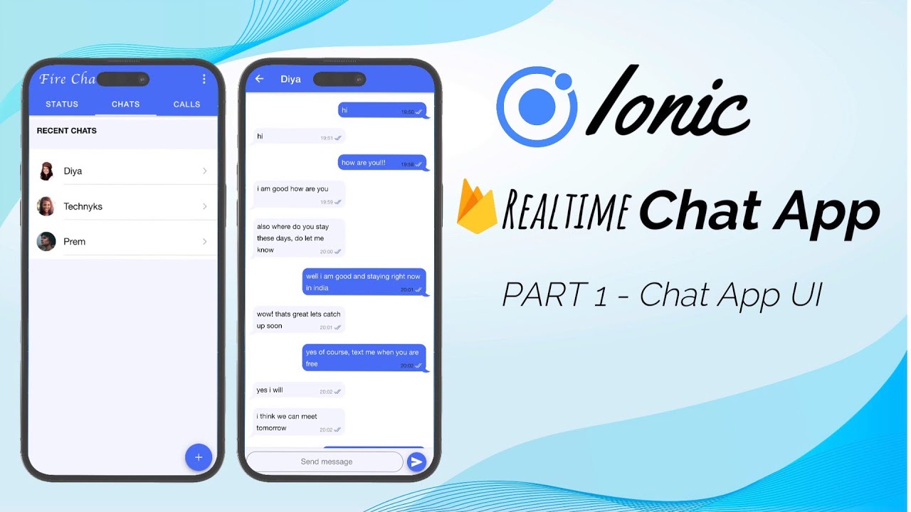 Ionic Realtime Chat App Using Firebase Part 1 Chatroom Message