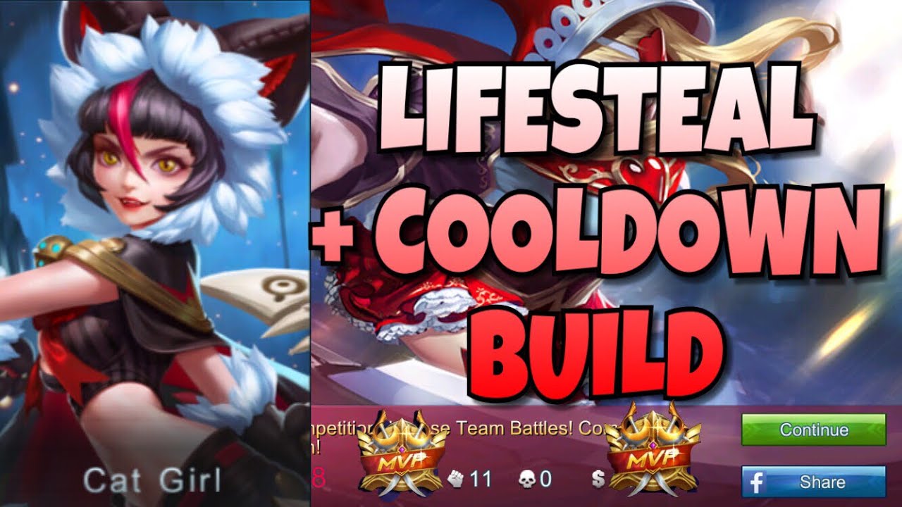 Ruby Lifesteal Cooldown Build Mobile Legend 2 Youtube