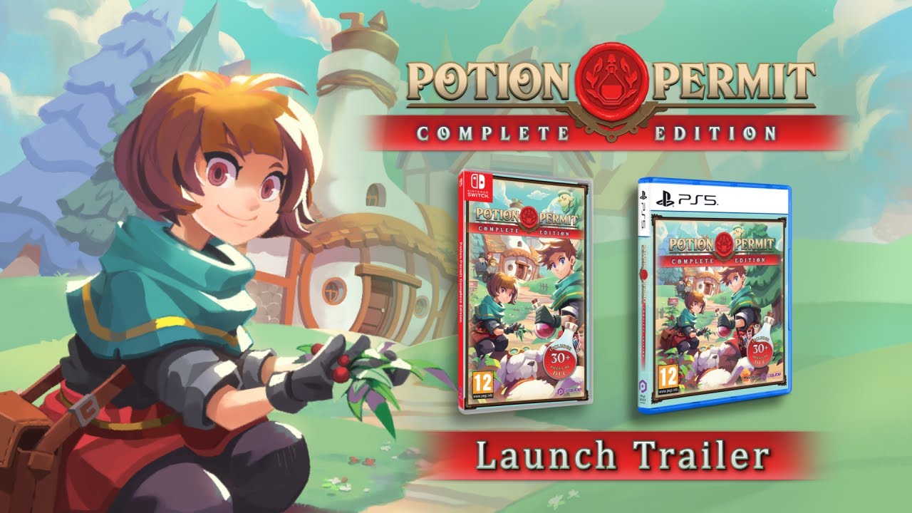Potion Permit Complete Edition Launch Trailer Youtube