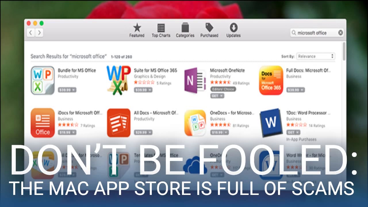 Don T Be Fooled The Mac App Store Is Full Of Scams Youtube