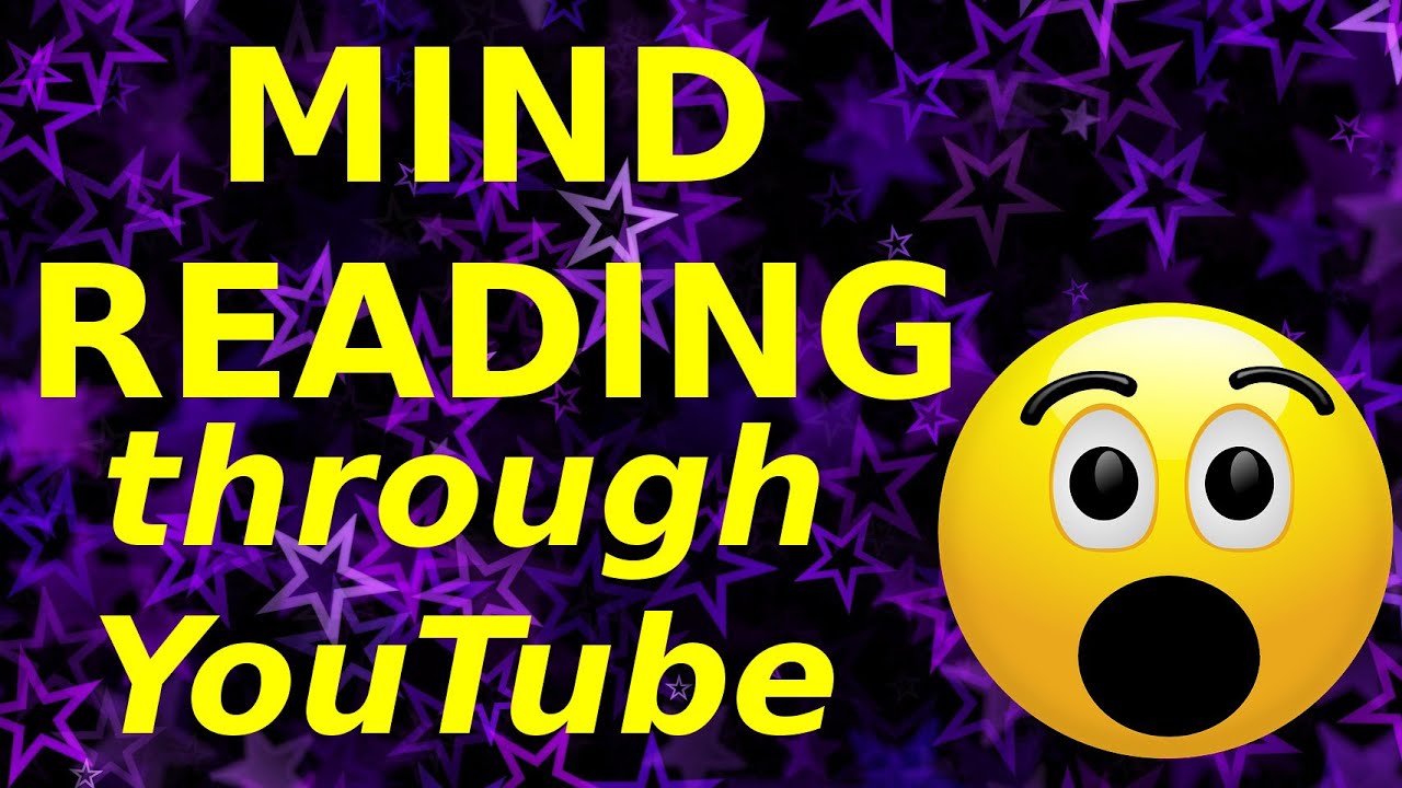 Mind Reading Magic Through Youtube Youtube