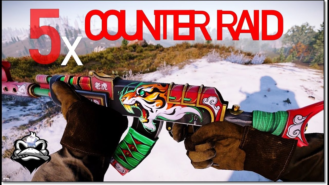 Solo Counter Raid Neles Rust Youtube
