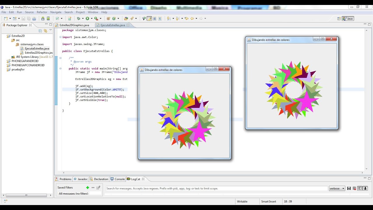 Tutorial N 8 Graphic2d En Java Eclipse Netbeans Api Java2d