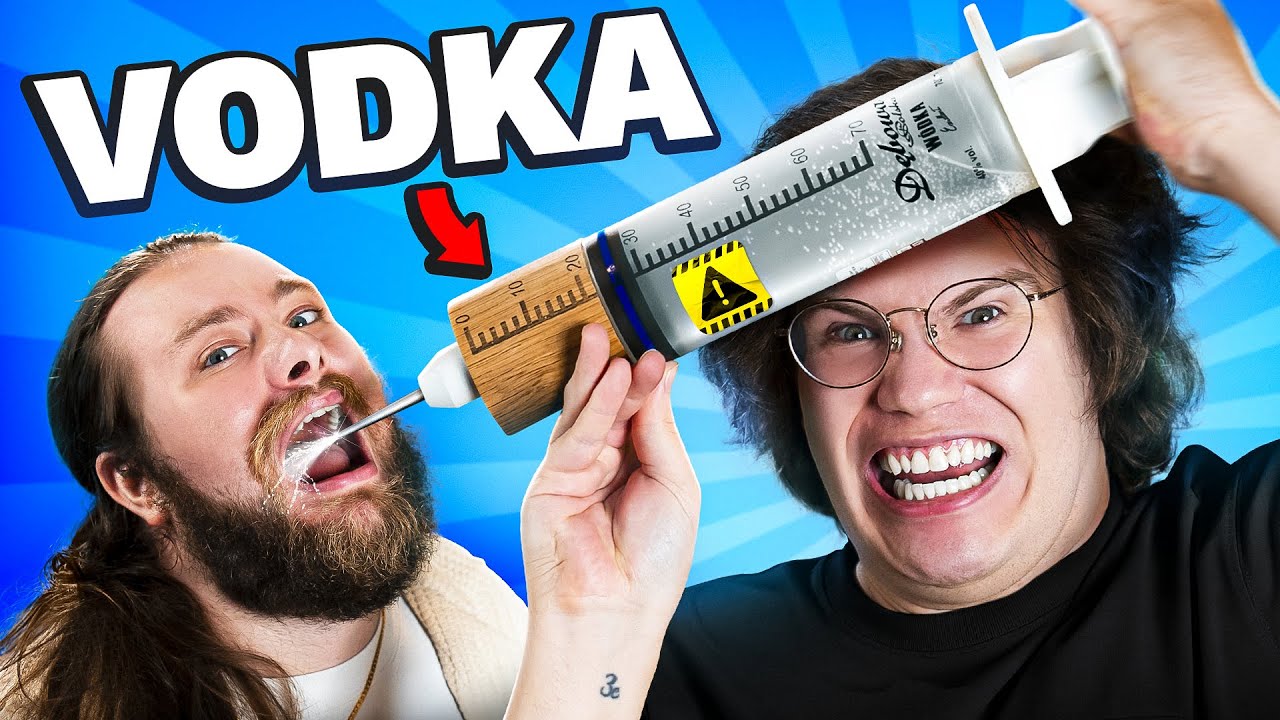 We Tried The Weirdest Alcohol Bottles Youtube