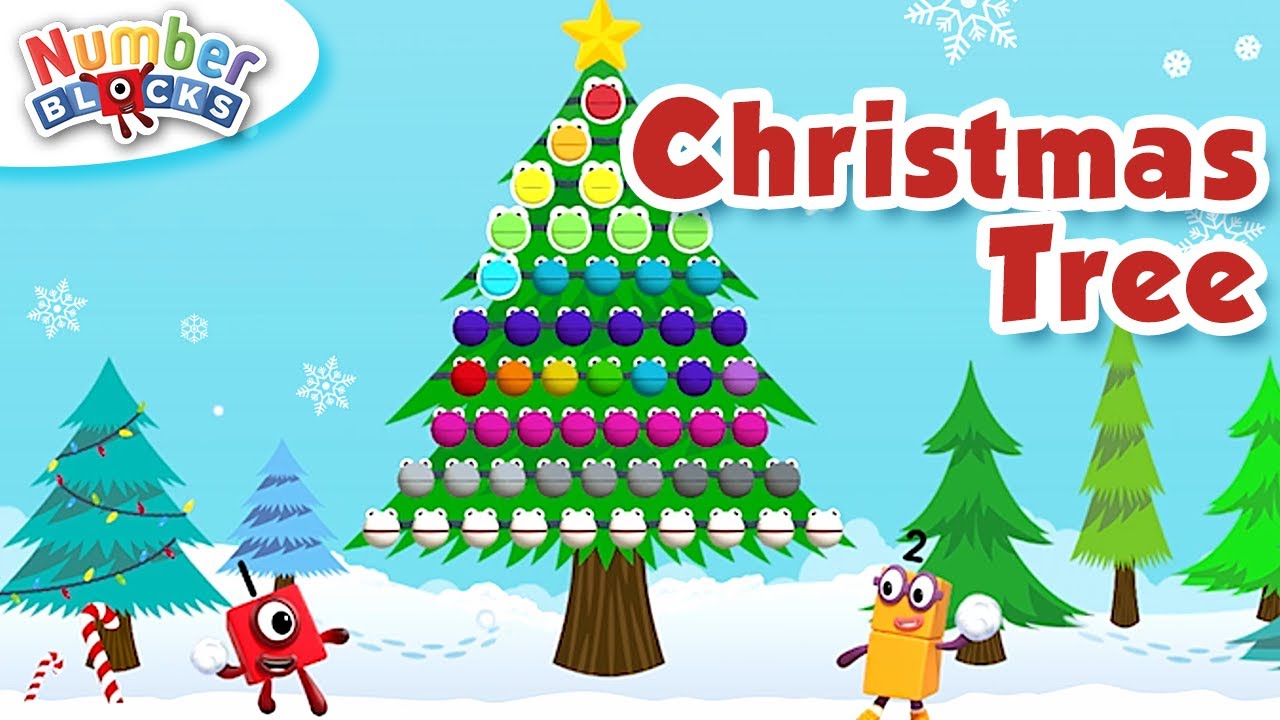 Building Numberblocks Christmas Trees Youtube