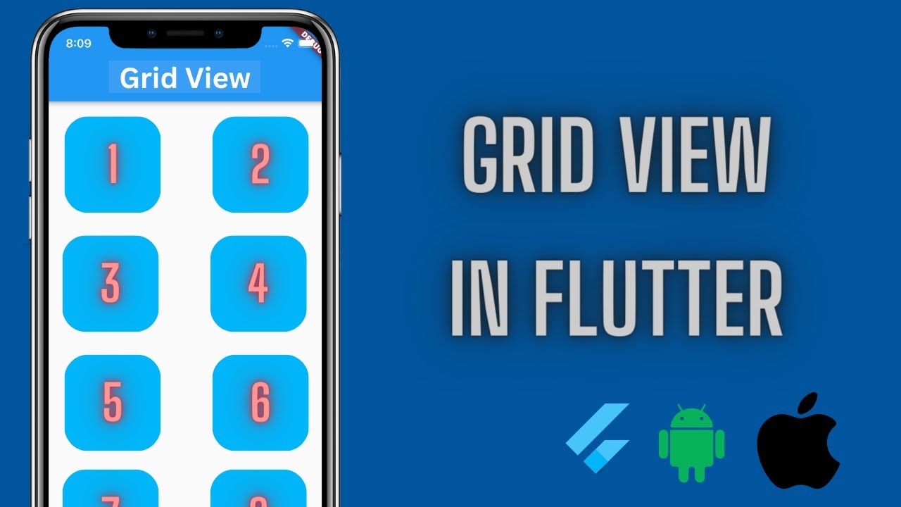 Gridview Builder Widget In Flutter Flutter Gridview Youtube
