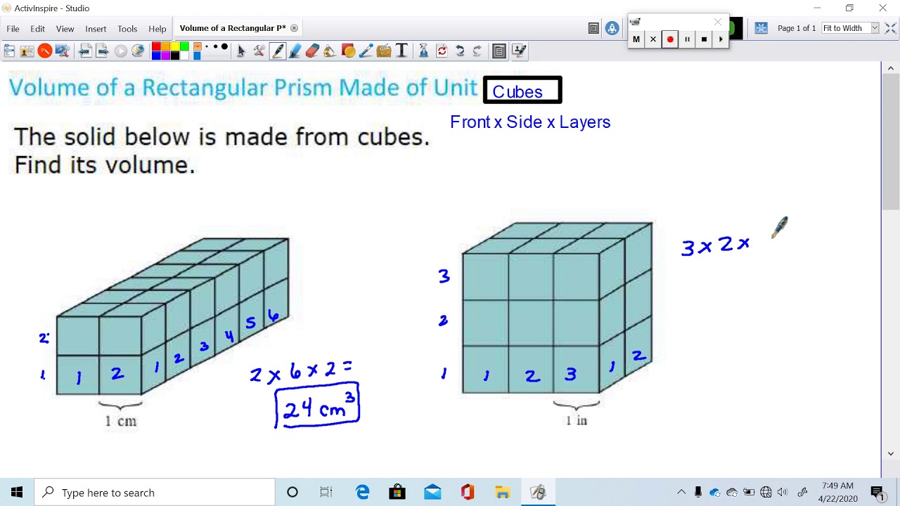 What Is Unit Cubes At Katharine Harvey Blog