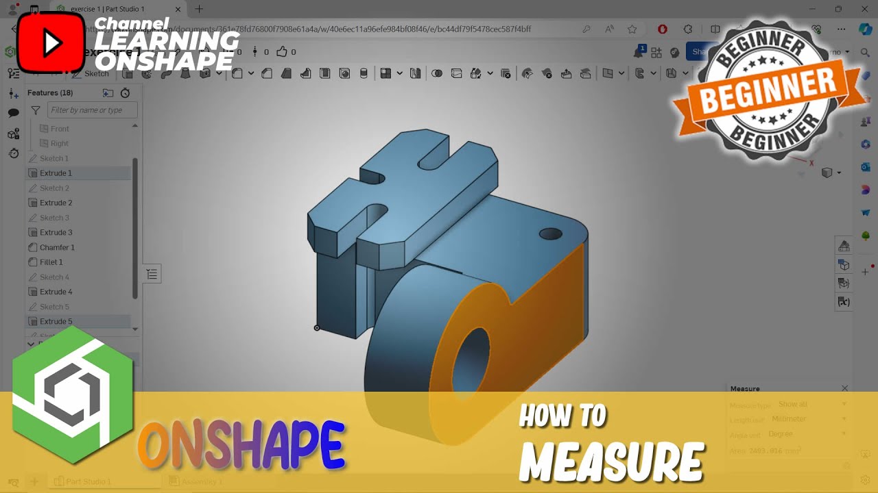 Onshape How To Measure Youtube