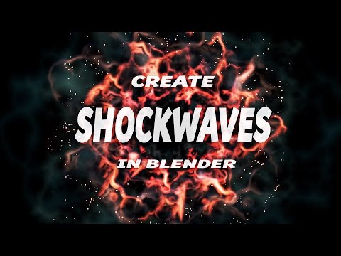 Blender Tutorial Create Shockwaves Youtube