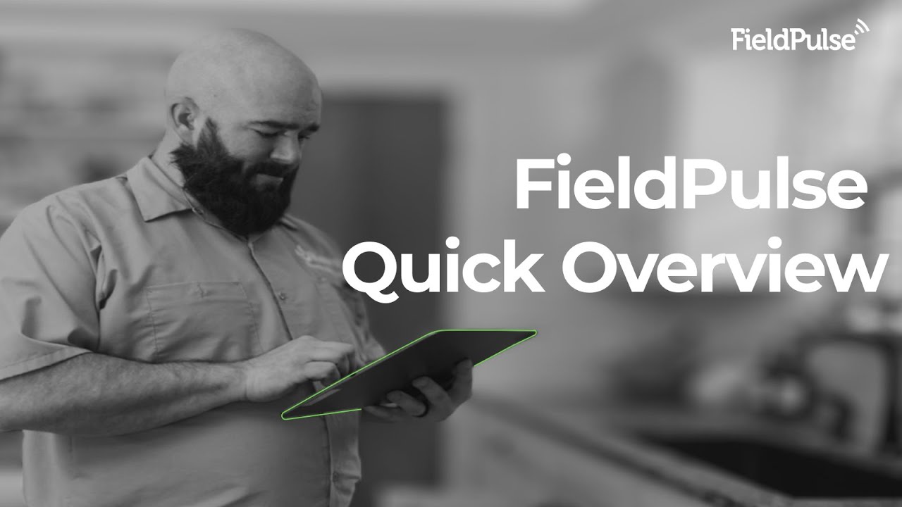Fieldpulse Quick Overview Youtube