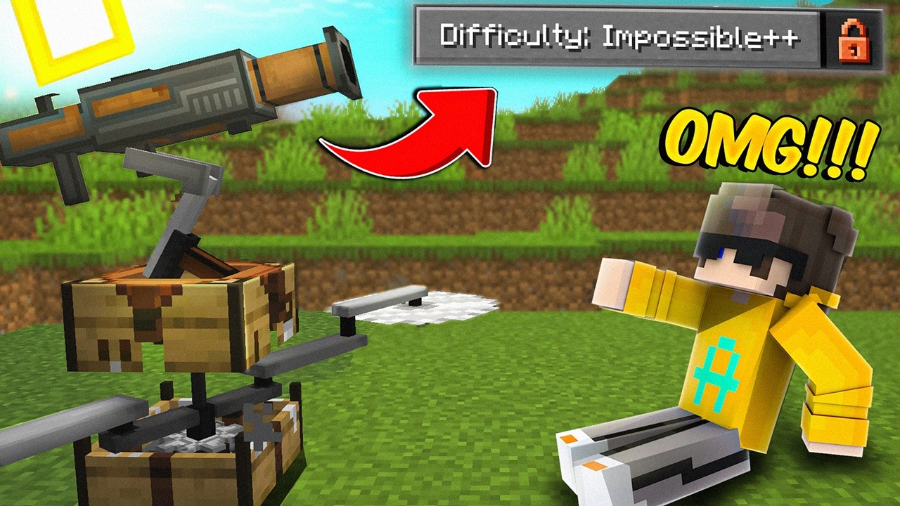 I Actually Beat Minecraft S Hardest Mod Youtube