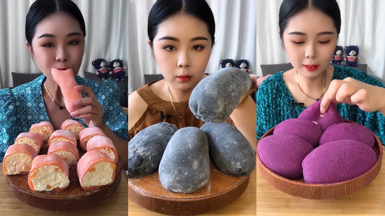 Asmr Dessert Mukbang Eating Mochi рџќў Chewy Sounds Satisfying