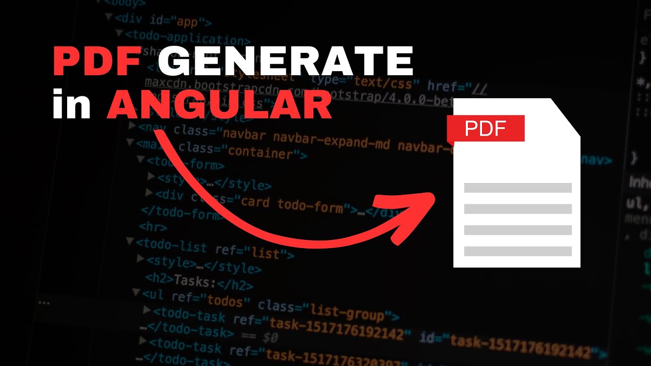 Angular Pdf Generation Simplified Tutorial For Beginners Youtube