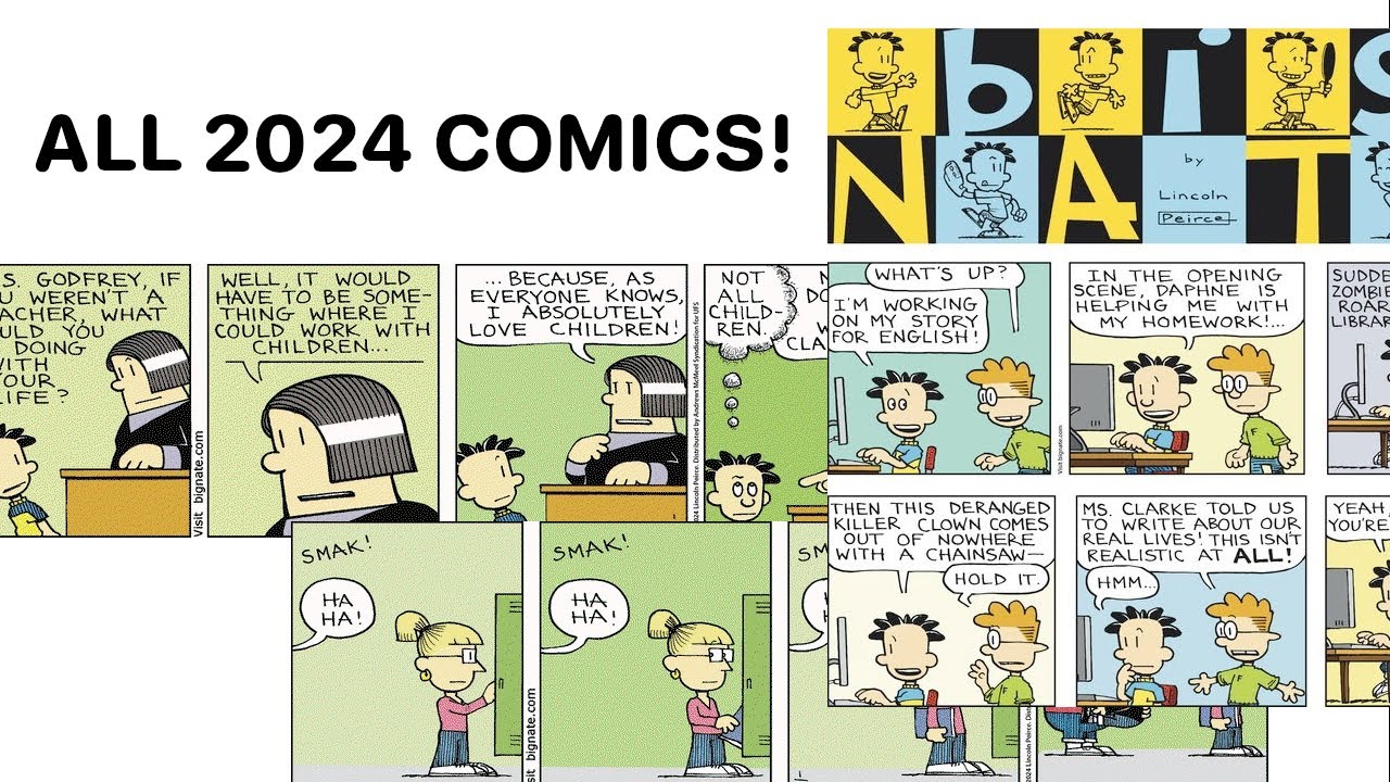 All 2024 Big Nate Comics Youtube