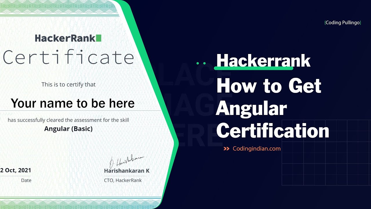 How To Complete Hackerrank Certification Test Angular Basic
