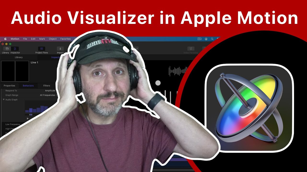 Creating A Music Visualizer In Apple Motion Youtube