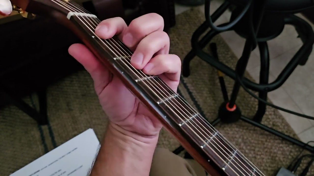Somebodys Crying Acoustic Guitar Lesson Chris Isaak Guitar Techniques