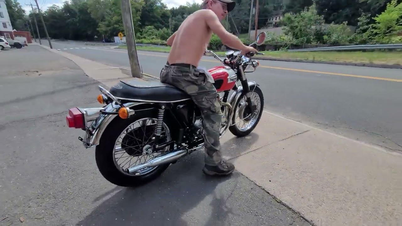 1973 Triumph Daytona 500 Youtube