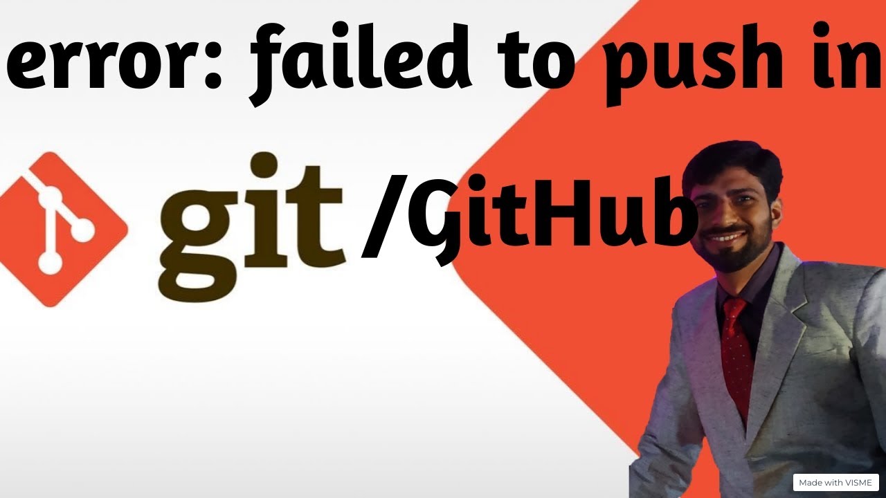 Git Error Github Error Failed To Push Some Refs To Repo Url
