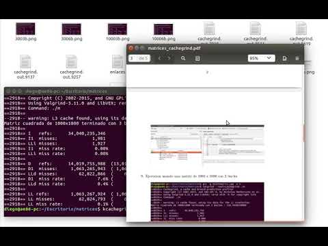 Laboratorio Analisis Con Valgrind Y Kcachegrind Youtube