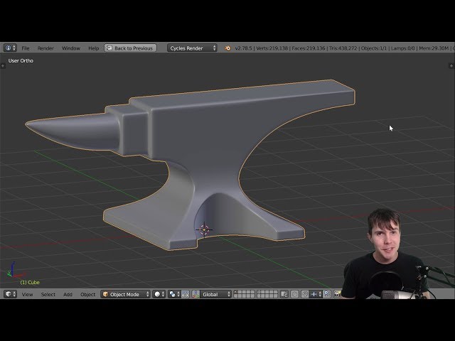 Blender Intermediate Modelling Tutorial Part 1 Simple Ways To