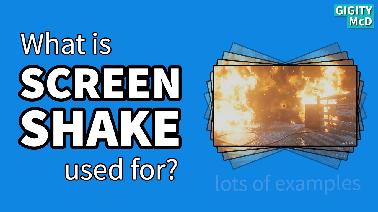 The Different Ways Screen Shake Is Used In Games Youtube