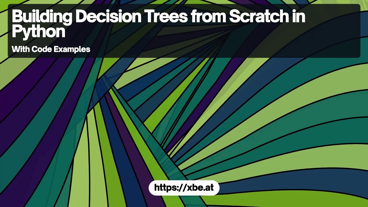 Building Decision Trees From Scratch In Python Youtube