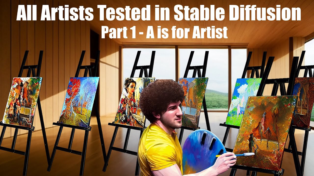 Testing All Artists In Stable Diffusion Part 1 A Is For Artist