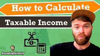 How To Calculate Taxable Income With Example Accounting University Mp3 ...