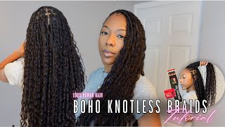 Boho Braids Tutorial Boho Fishtail Braid Tutorial Zala Hair