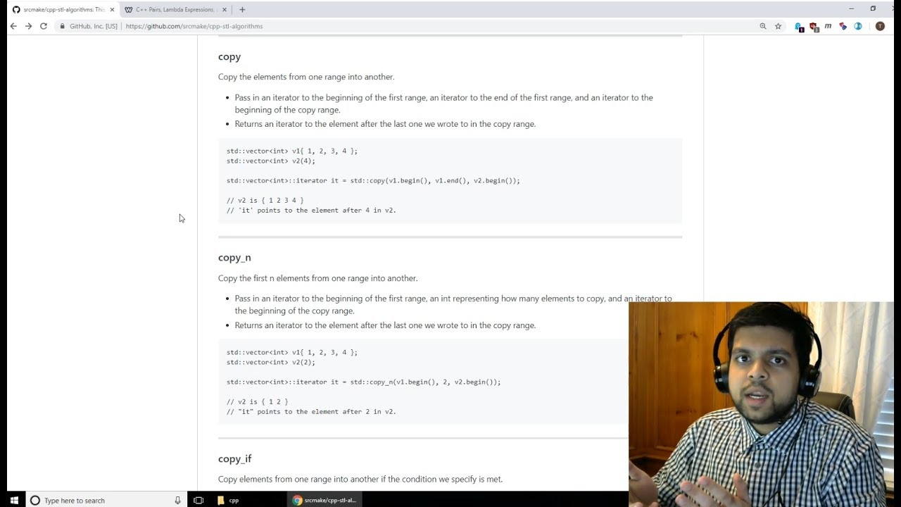 C Stl Algorithms Cheat Sheet And Pairs Lambda Expressions And