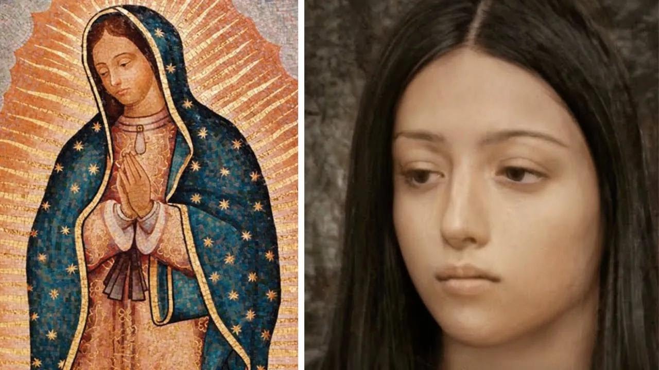The Face Of The Virgin Of Guadalupe Youtube