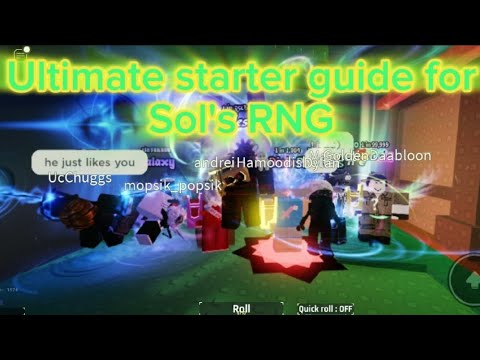 The Ultimate Starter Guide Sol S Rng Youtube