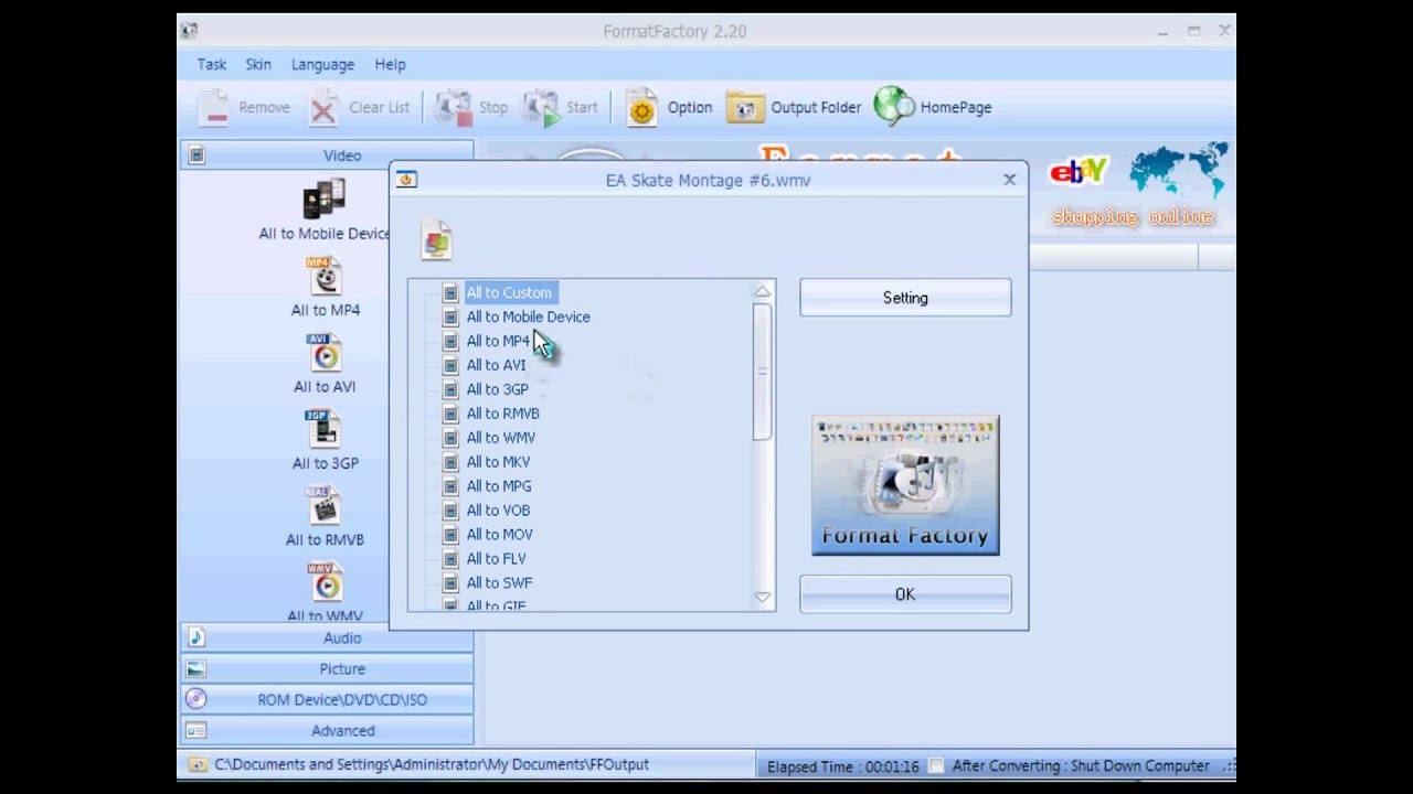 Formatfactory Youtube