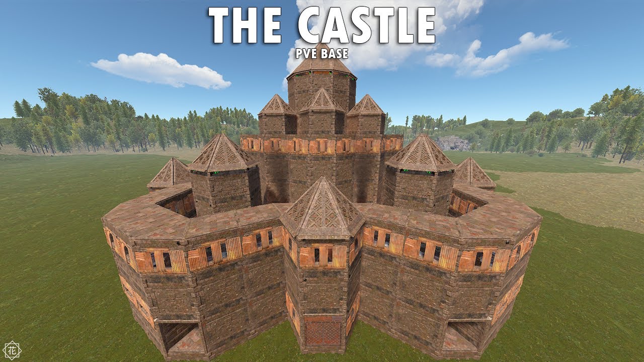 The Castle Rust Pve Base Youtube