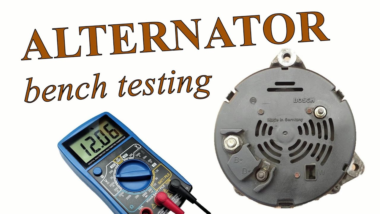 Alternator Bench Test Youtube