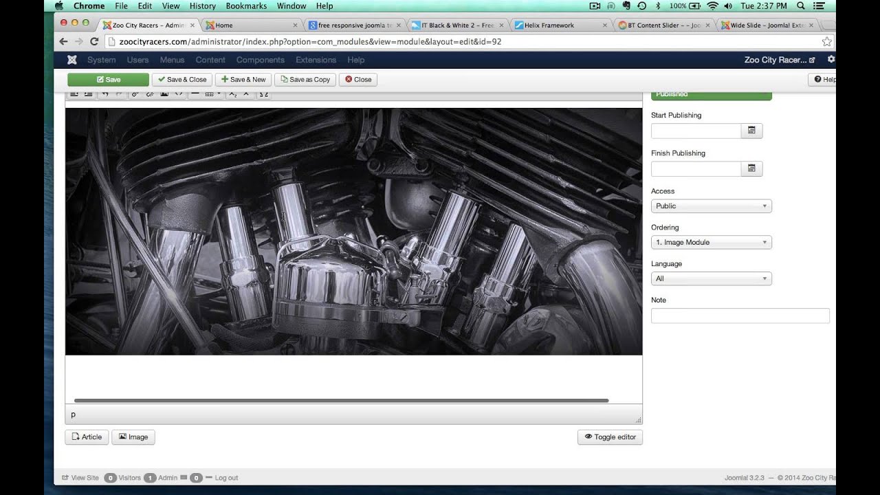 Joomla 3 Tutorial Part 6 Templates Youtube