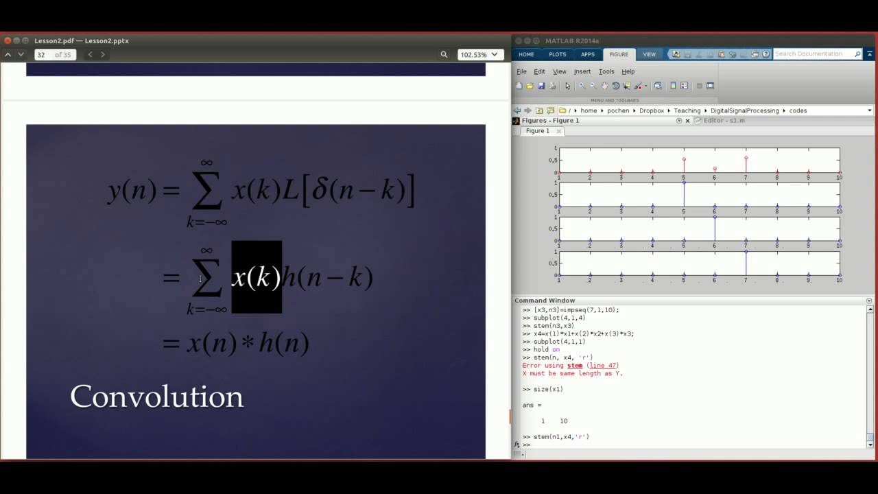 Digital Signal Processing Convolution At Billy Mcmanus Blog