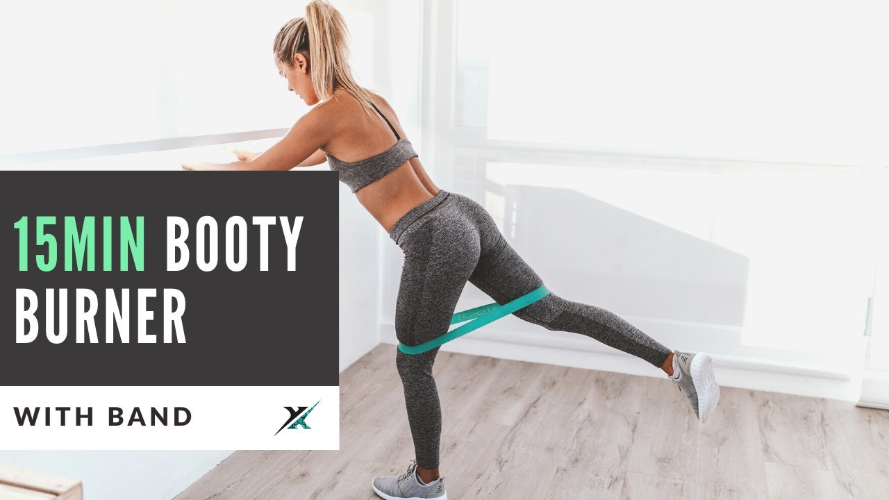15min Booty Burner With Band At Home Quick And Effective Workout