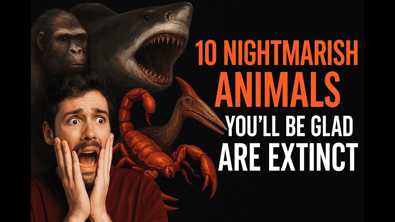10 Nightmarish Animals You Will Be Glad Are Extinct Youtube