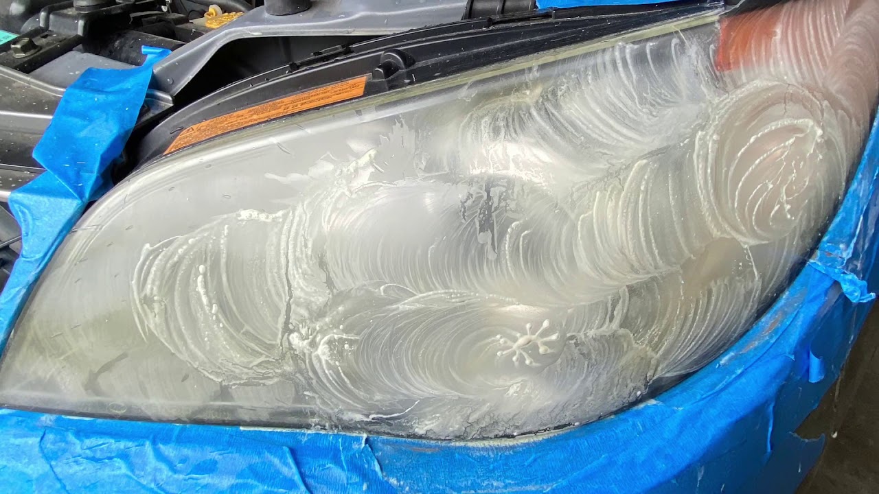 Easy Headlight Restoration Youtube