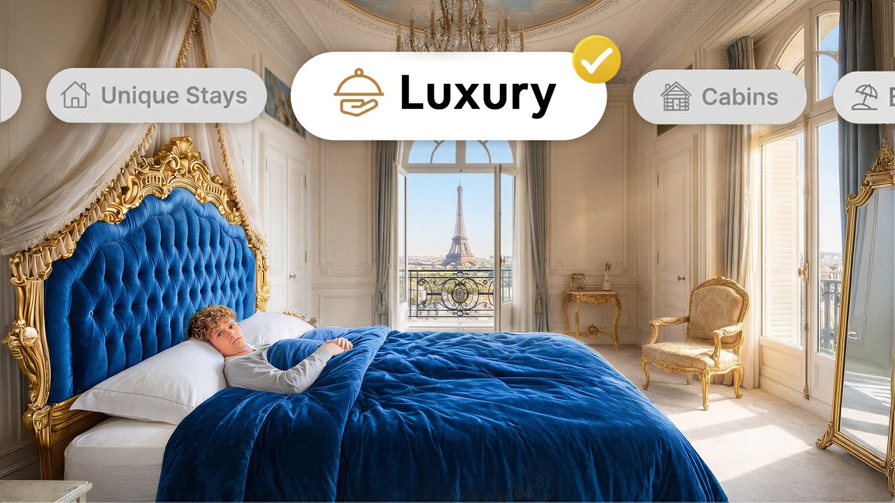 I Tried Every Airbnb Category Youtube