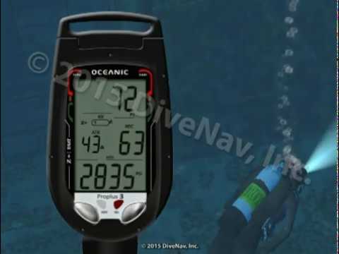 Oceanic Proplus 3 Dive Computer Tutorial M4s4 Youtube