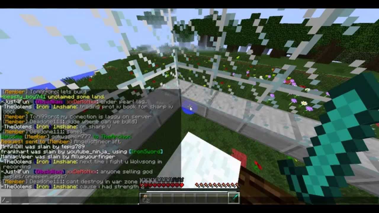 Minecraft Faction Ep 1 Spawn Pvp Youtube