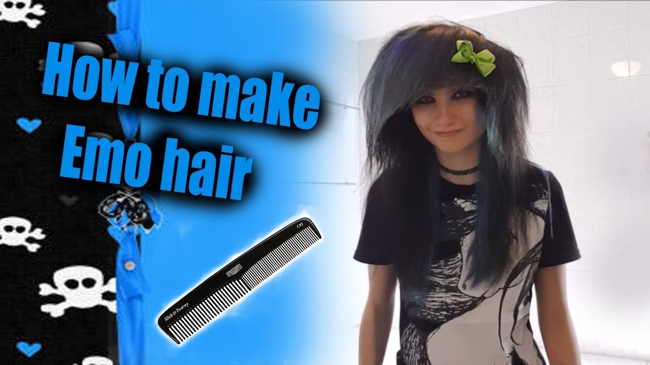 Emo Scene Hair Tutorial Youtube