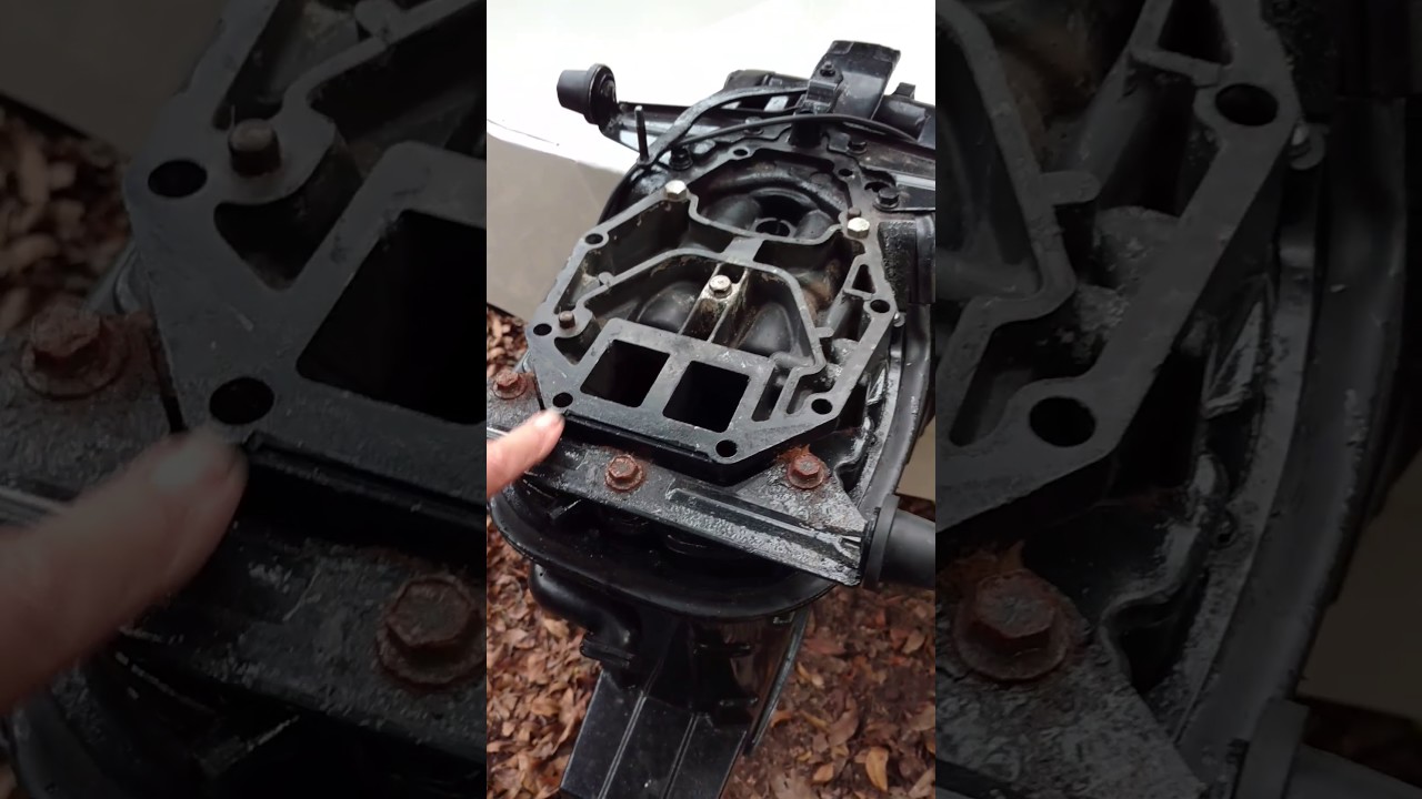 Mercury Outboard Power Head Removal Part 2 Youtube