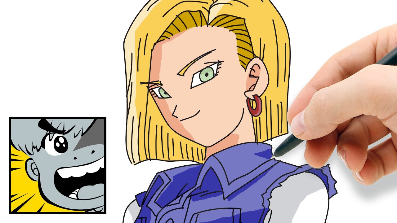 How To Draw Android 18 Methodchief7